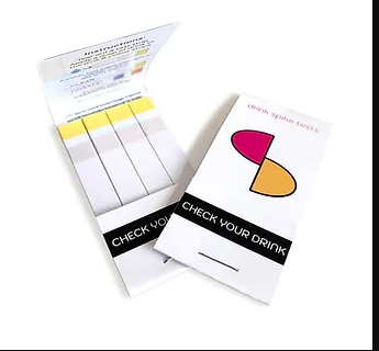 CYD Drink Spike Test Matchbook Style Test for GHB and Ketamine ...